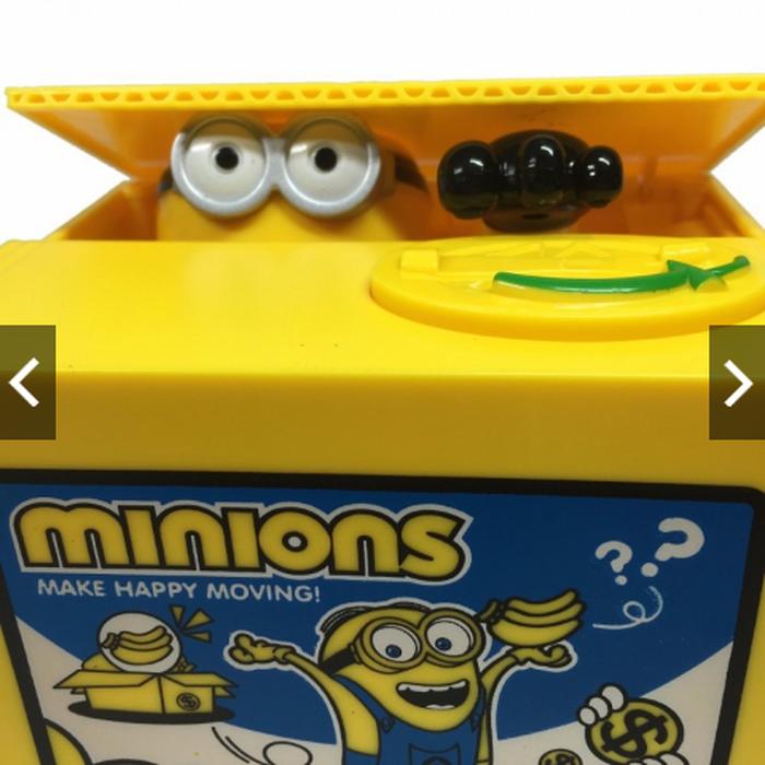 MURAH Minion Stealing Coin Bank Money Saving Box Celengan Minion Curi Koin