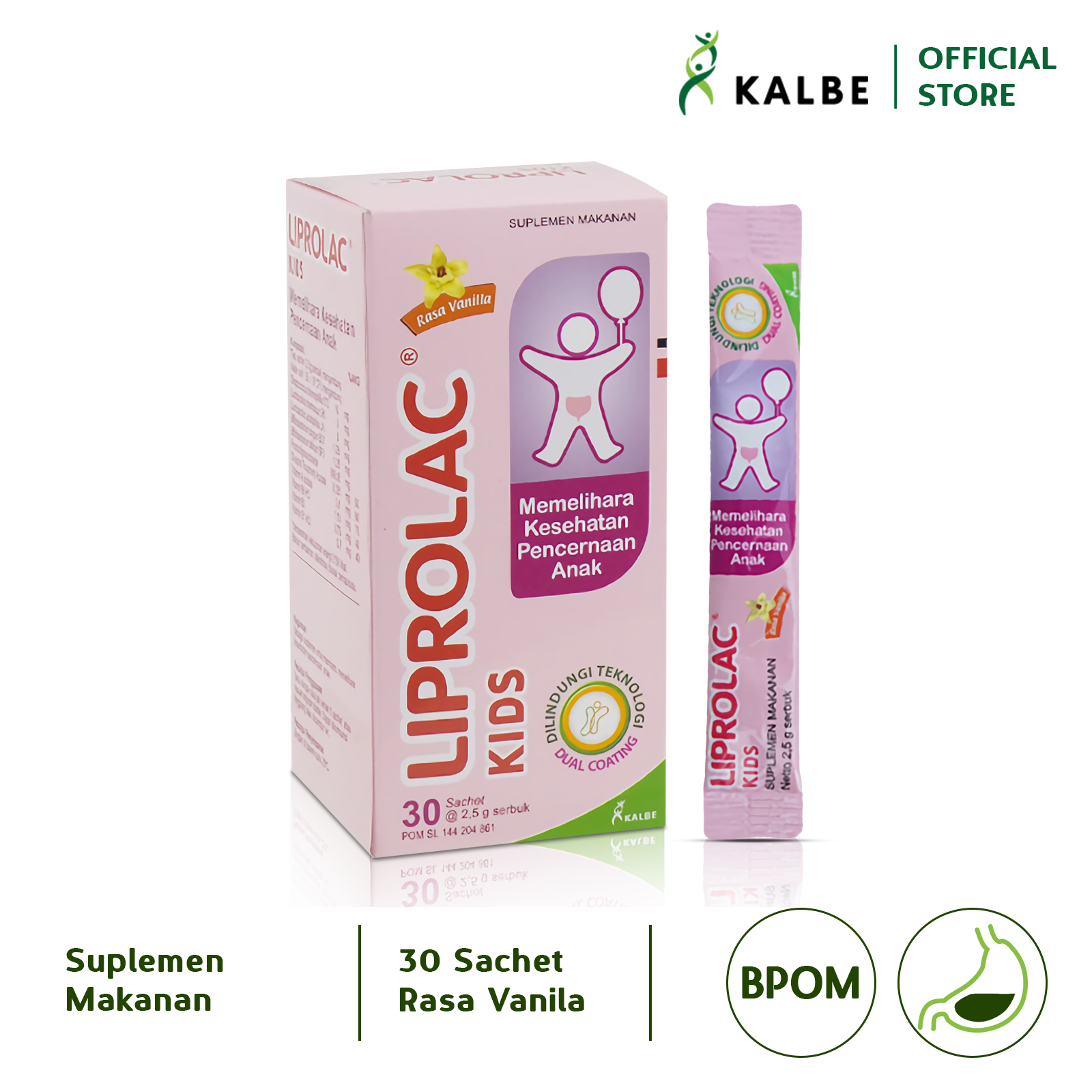 Jual Lbio Sachet L Bio Probiotik Untuk Diare Kesehatan Pencernaan Anak ...