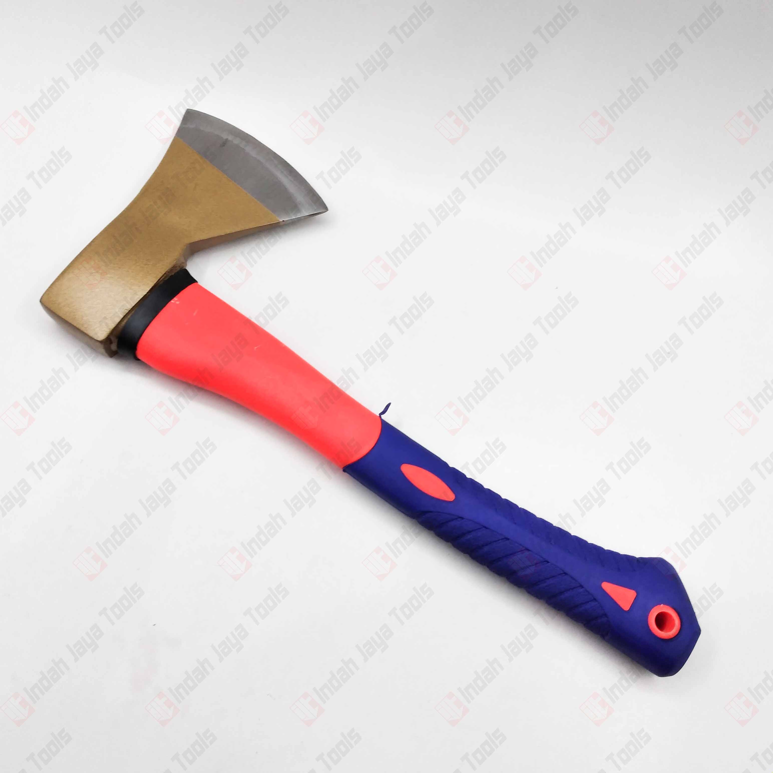 Jual OSIRIS Kampak Axe Kapak 600 Gram Gagang Fiber Karet Baja Kayu di ...