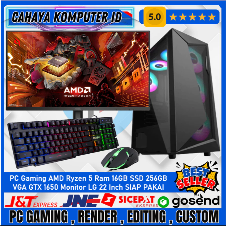 Jual original Pc Gaming grafis