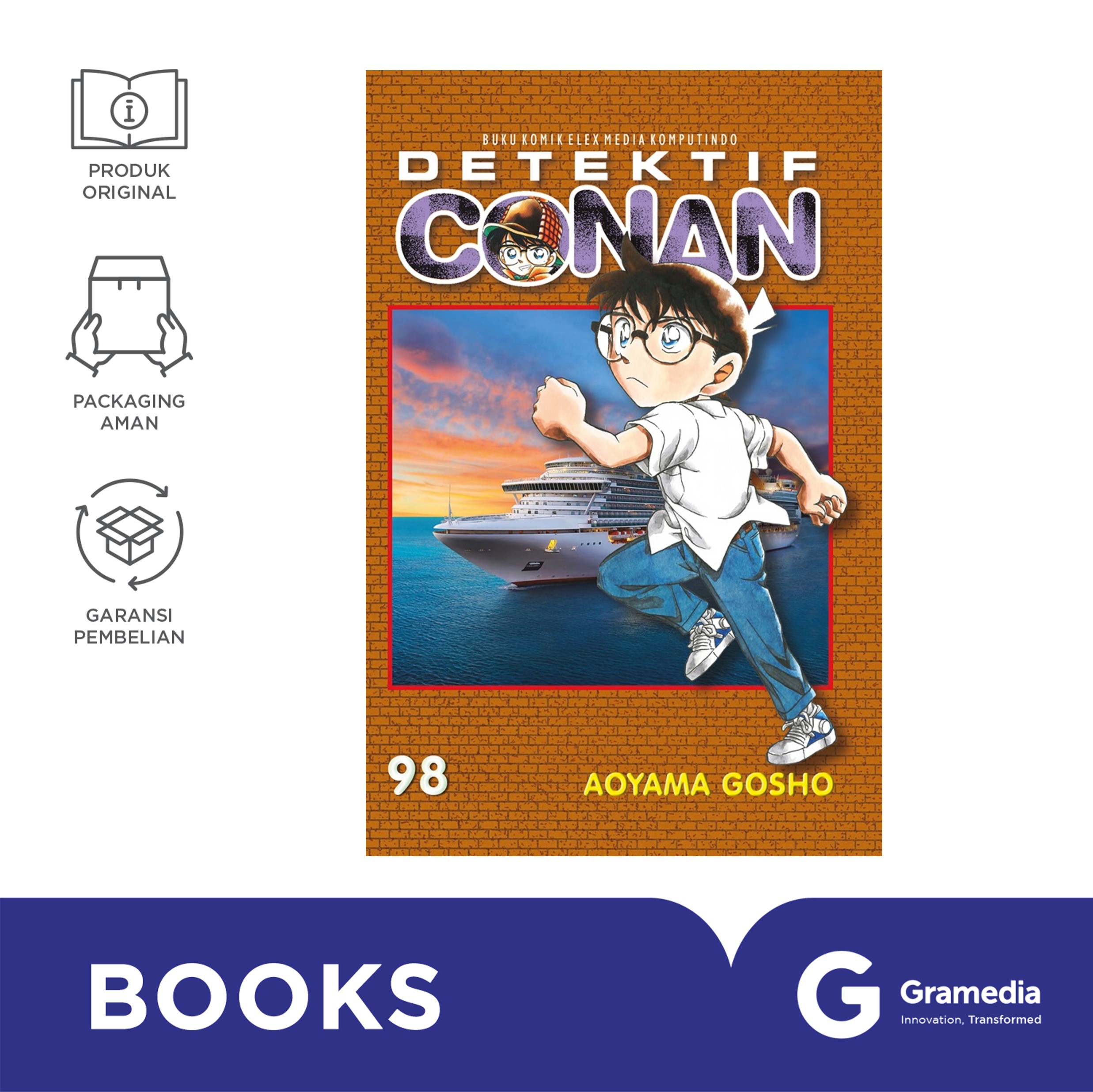 Jual Comic Detective Conan Volume 1 Terbaru - Sep 2024 | Lazada.co.id