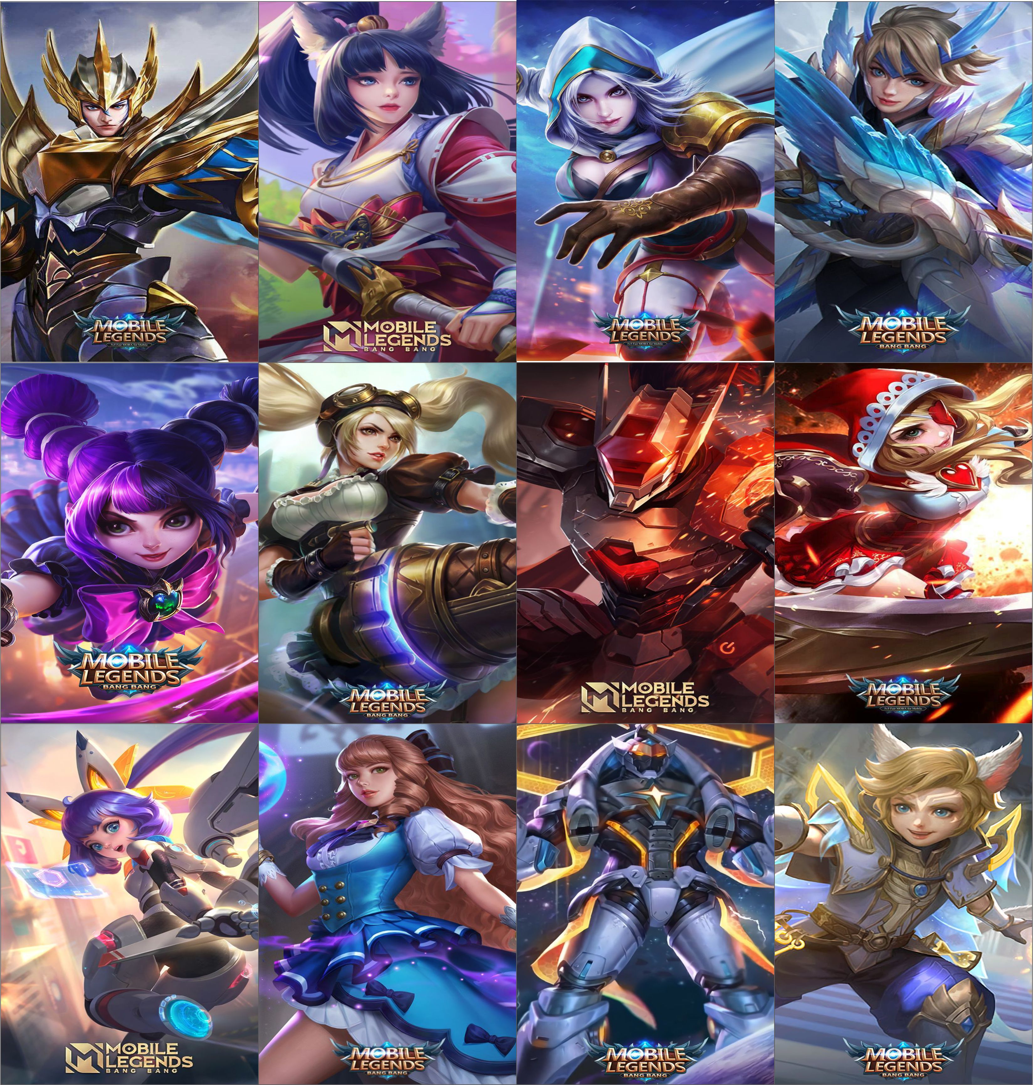 Promo Poster Dinding MOBA POSTER MOBILE LEGEND Poster Kamar Cowok ...