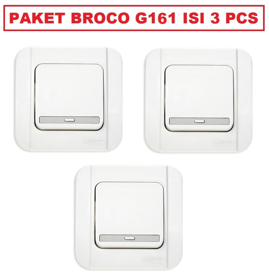 Jual Broco Galleo G161 Saklar Sakelar Engkel Tunggal Single Switch ...