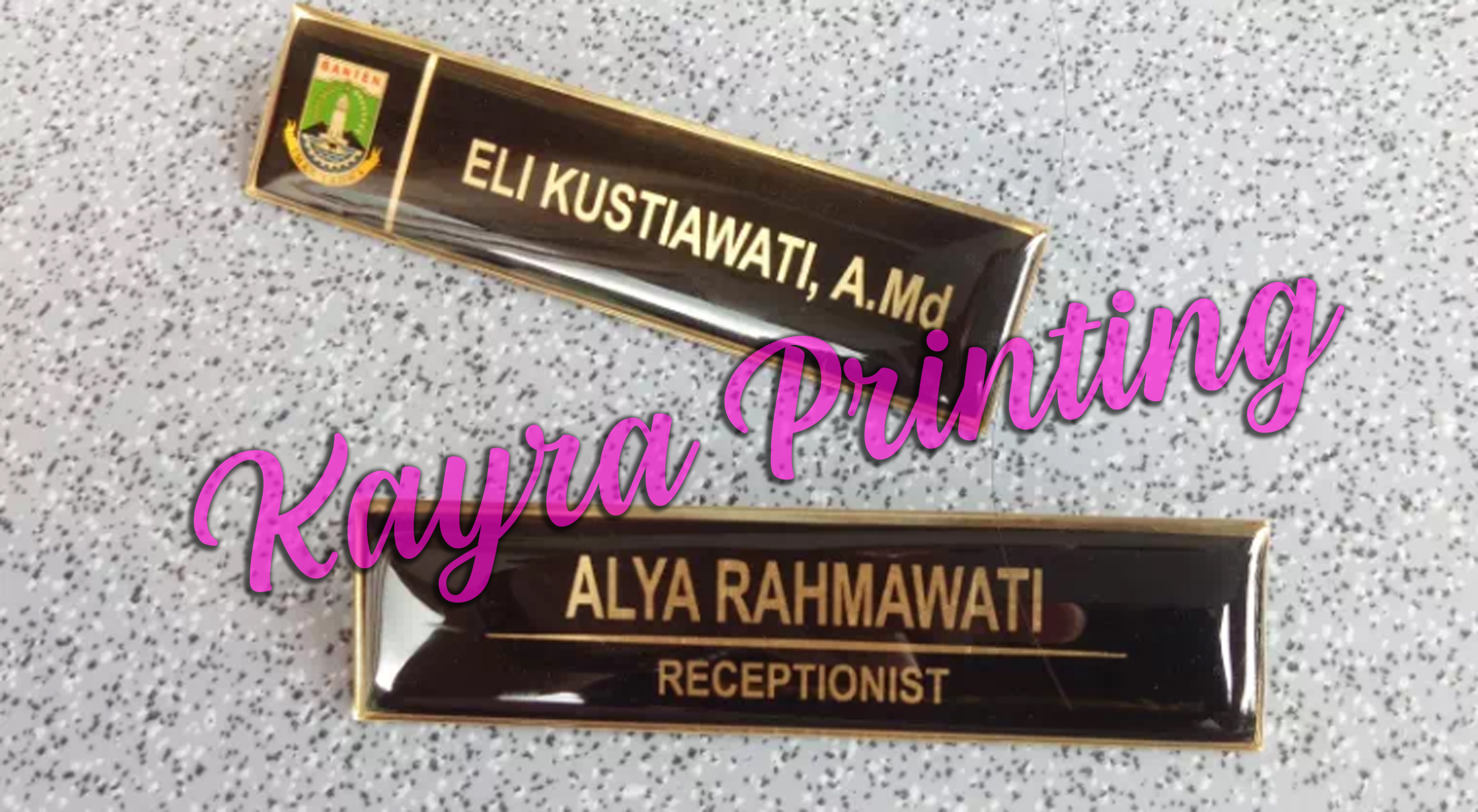 Jual Name Tag Nama Dada Magnet Besi Terbaru - May 2024 | Lazada.co.id