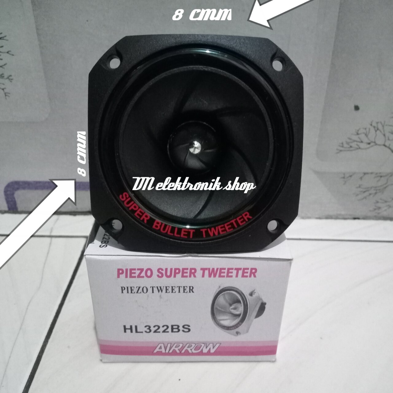 MR DJ PRO-D1 Tweeter MR DJ PRO-D1 Titanium Compression Driver - 1000W ...