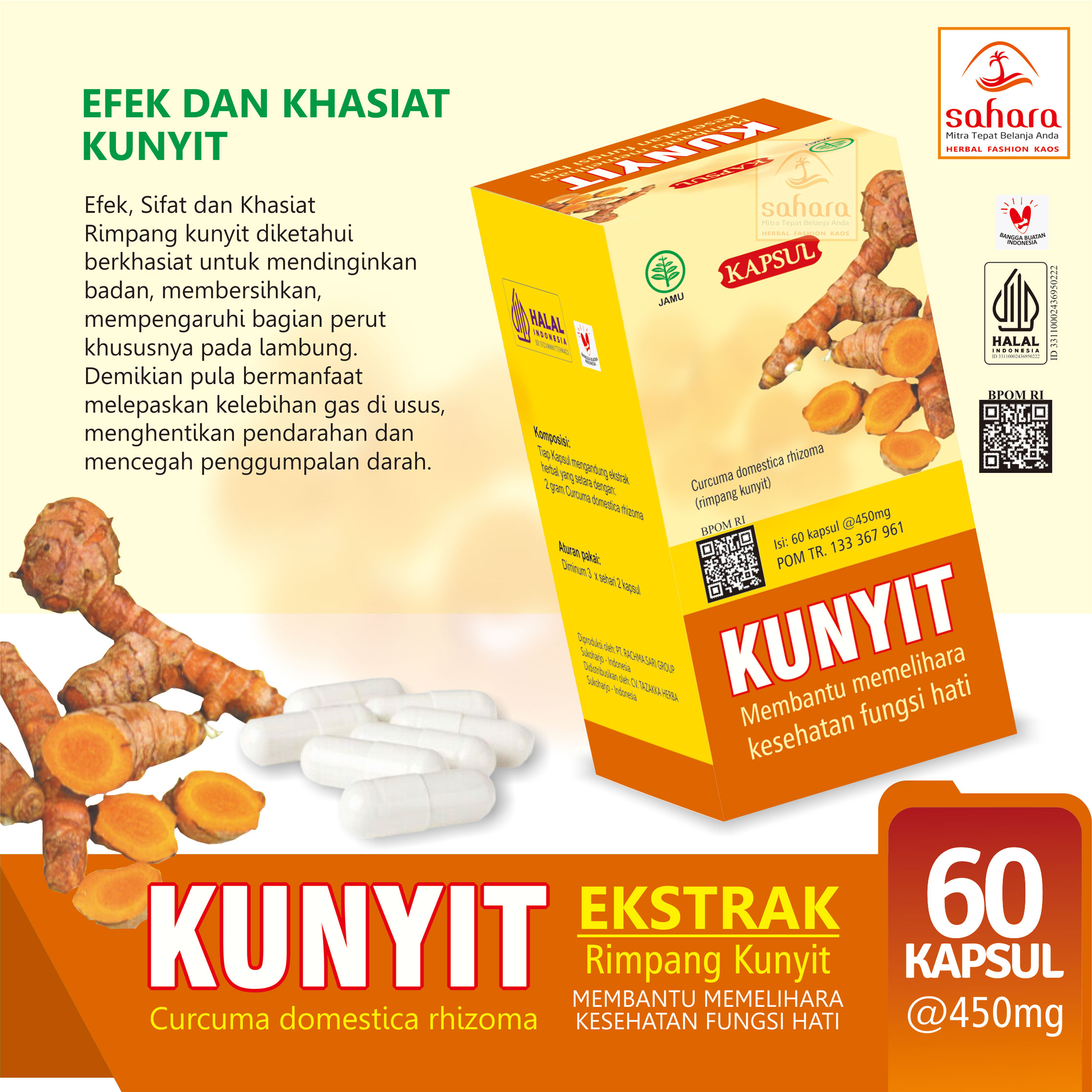 Curcuma Domestica Rhizoma Ekstrak