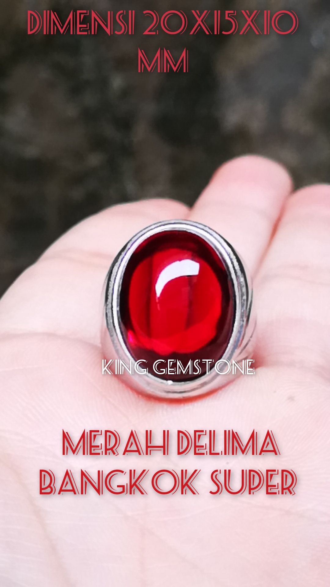 Harga Batu Merah Delima