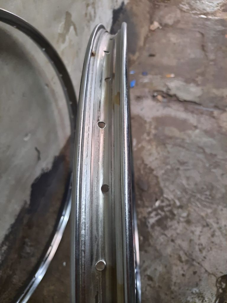 Jual Wheelset Sepeda Bmx 20 Inch Araya Fb20 Vlg Rim Rims Hub Freehub ...