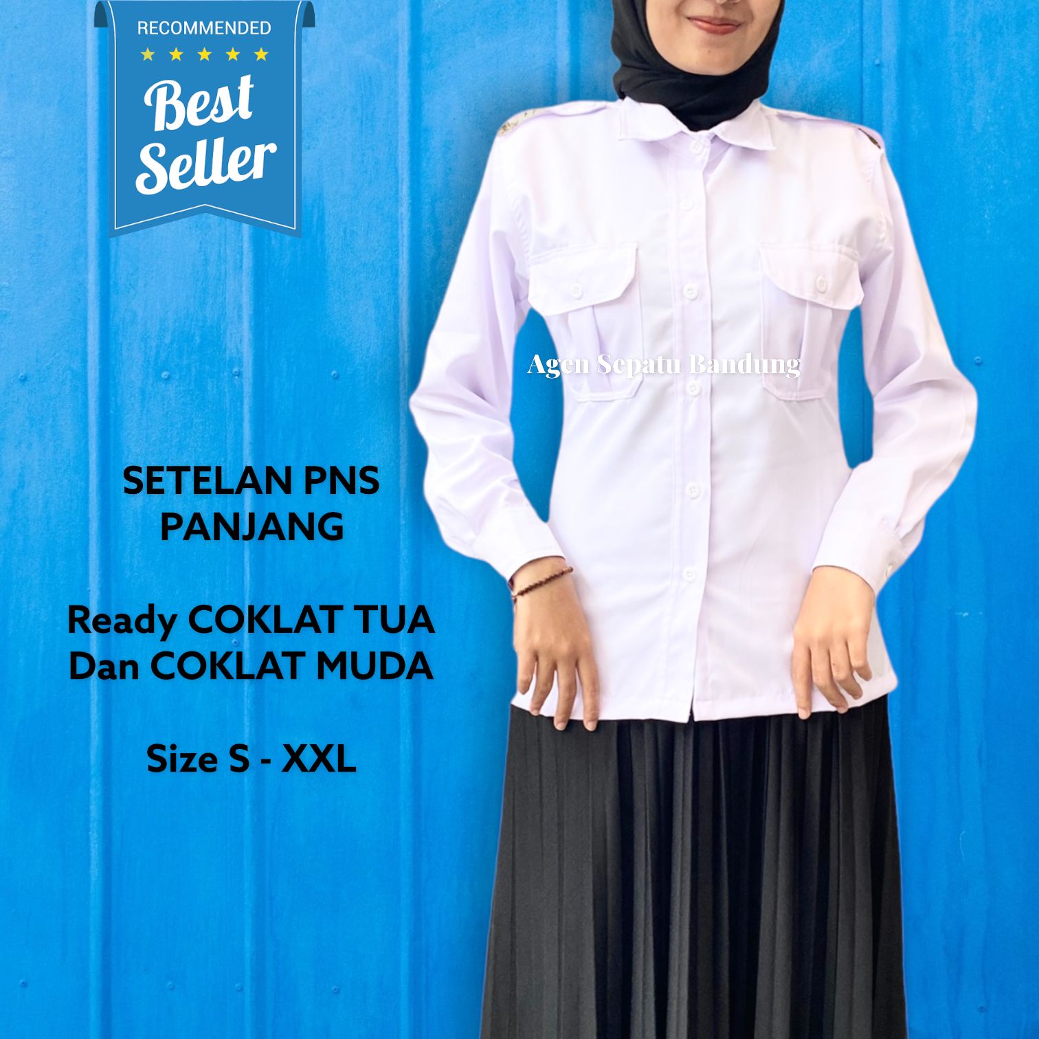 Jual Kemeja Pdh Putih Pns Terbaru - Oct 2024 | Lazada