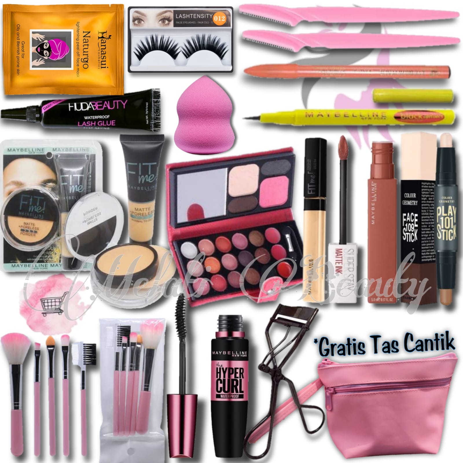 Set Makeup Dherbs Terbaru | Saubhaya Makeup