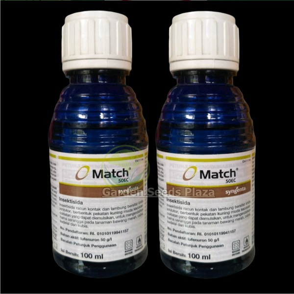Jual Insektisida 100ml MATCH 50EC Obat Pertanian Pembasmi Ulat Daun di ...