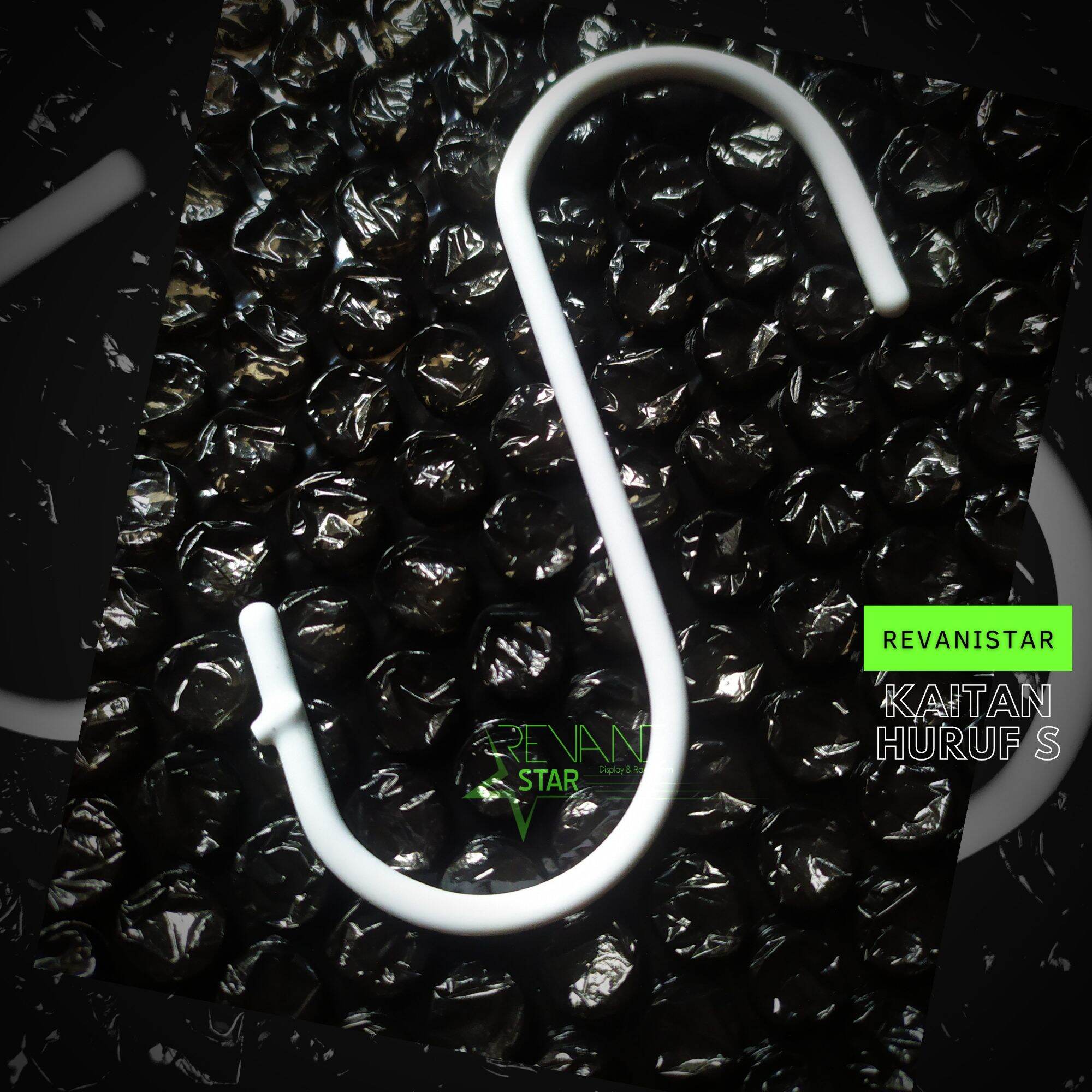 Promo [isi 5pcs] Hook S Putih kait s gantungan aksesoris pot tanaman ...