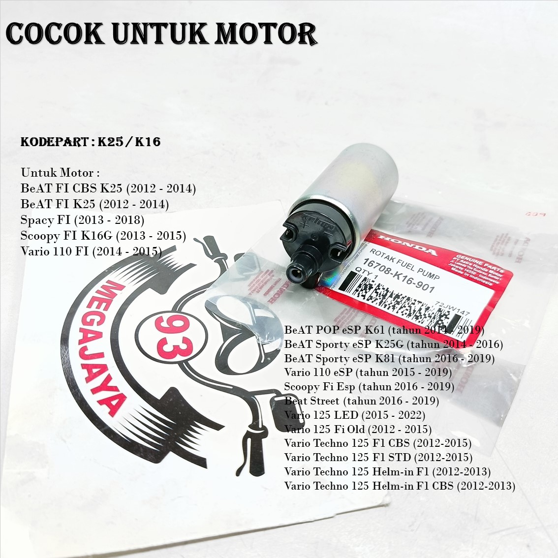 Jual Pompa Injeksi Scoopy Esp Terbaru - Dec 2024 | Lazada