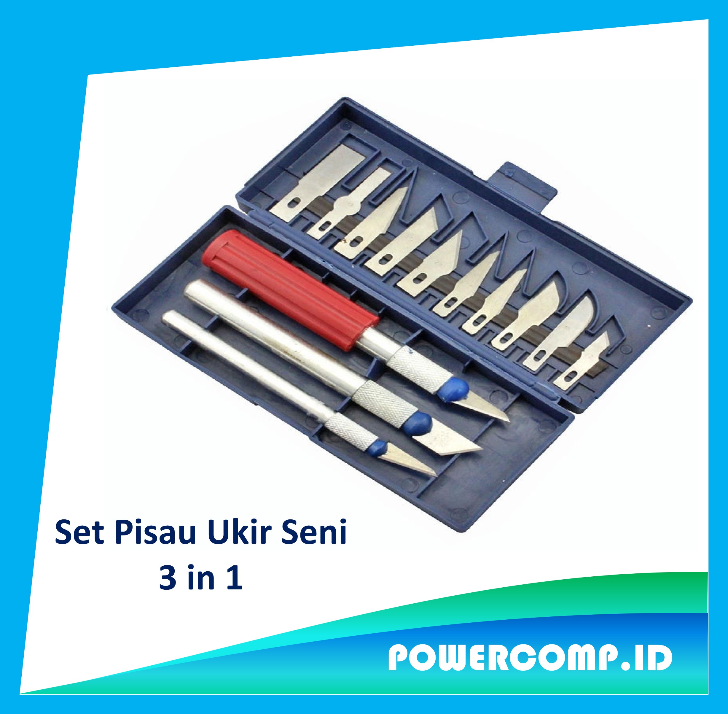 Jual Pisau Ukir Seni Pisau Bonsai Pisau Sayat Hobby Crafting Art Knife ...