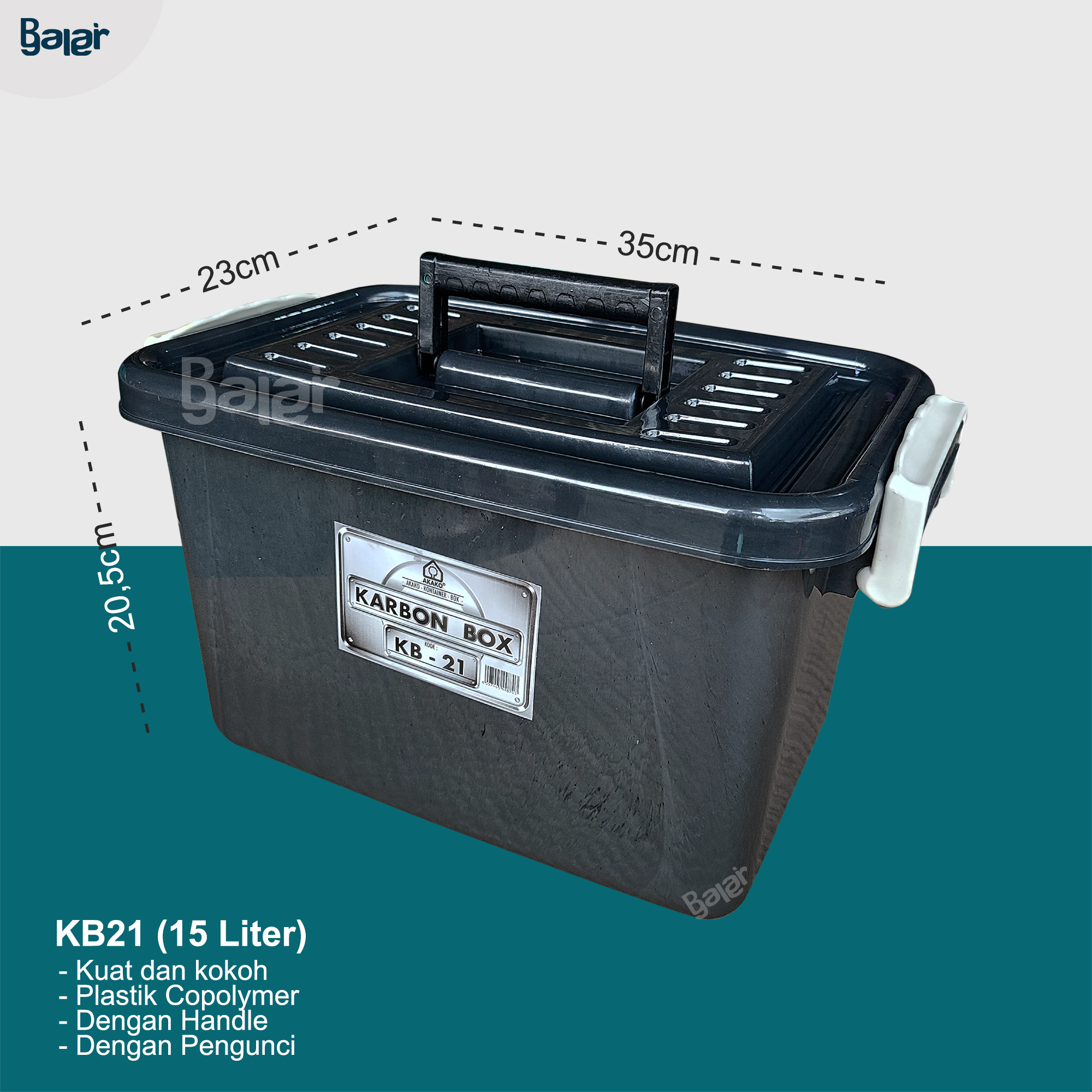 Jual Container Box Kedap Udara Terbaru - May 2024 | Lazada.co.id