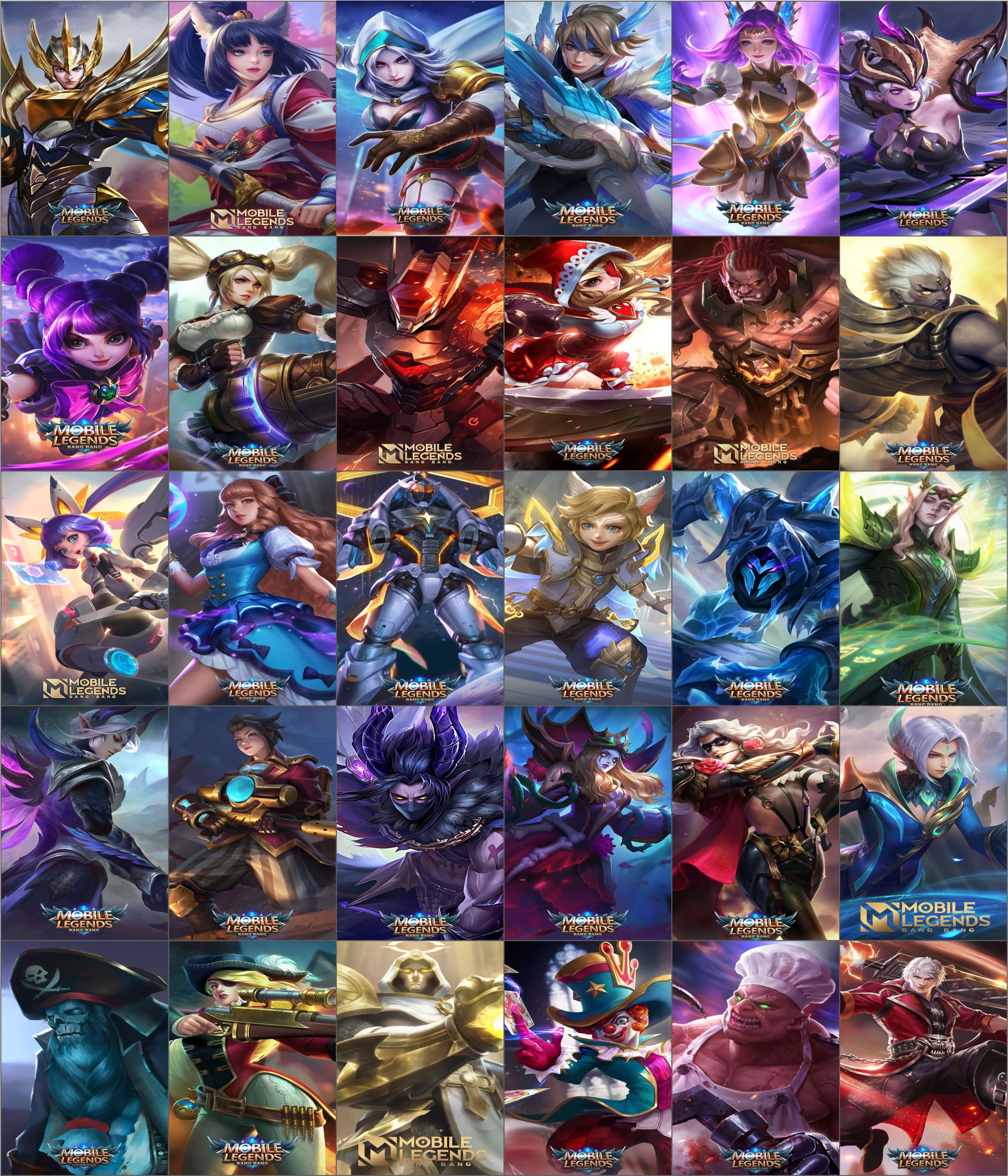Promo Poster Dinding MOBA POSTER MOBILE LEGEND Poster Kamar Cowok ...