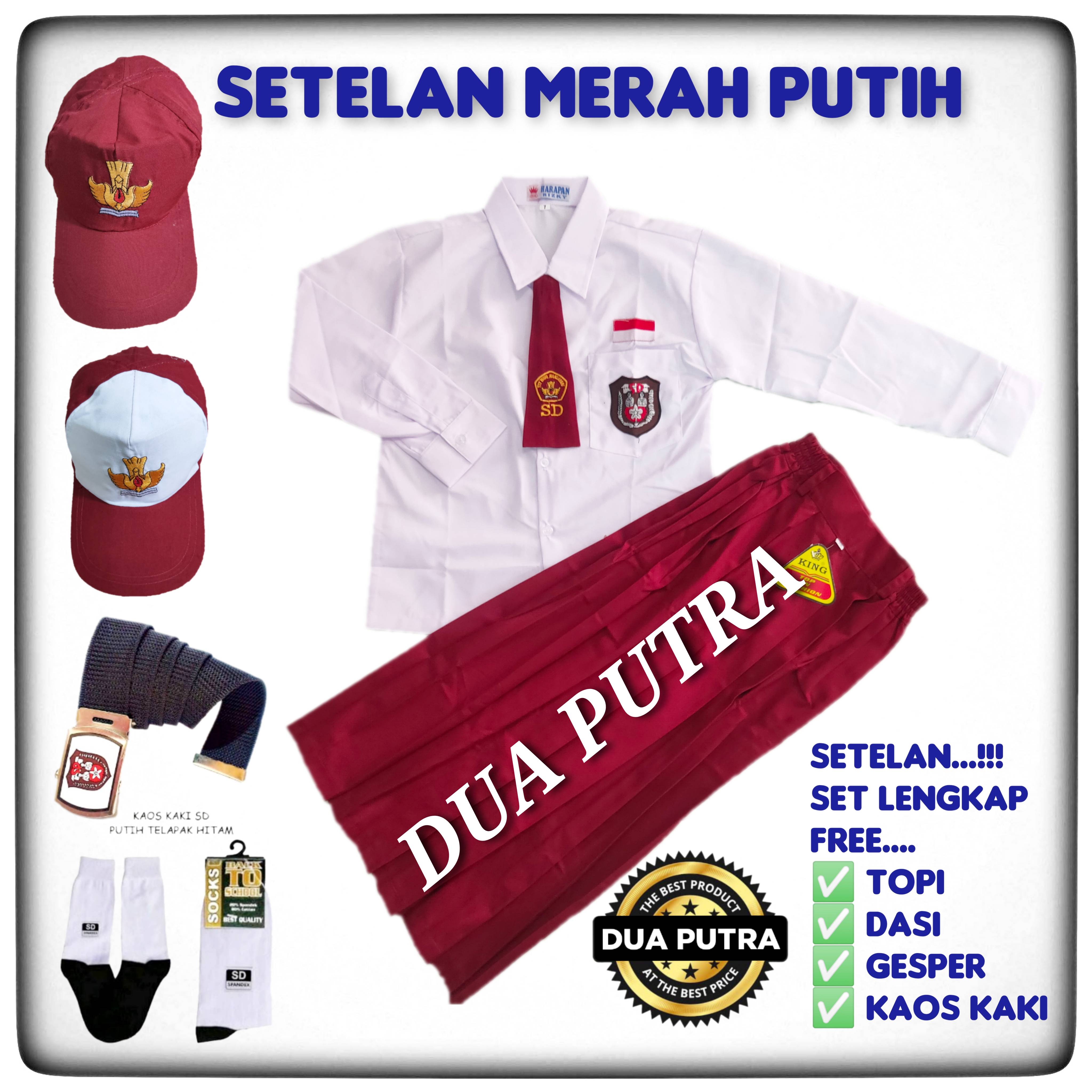 Jual Seragam Anak Sd Merah Putih Komplit Terbaru - Jun 2024 | Lazada.co.id
