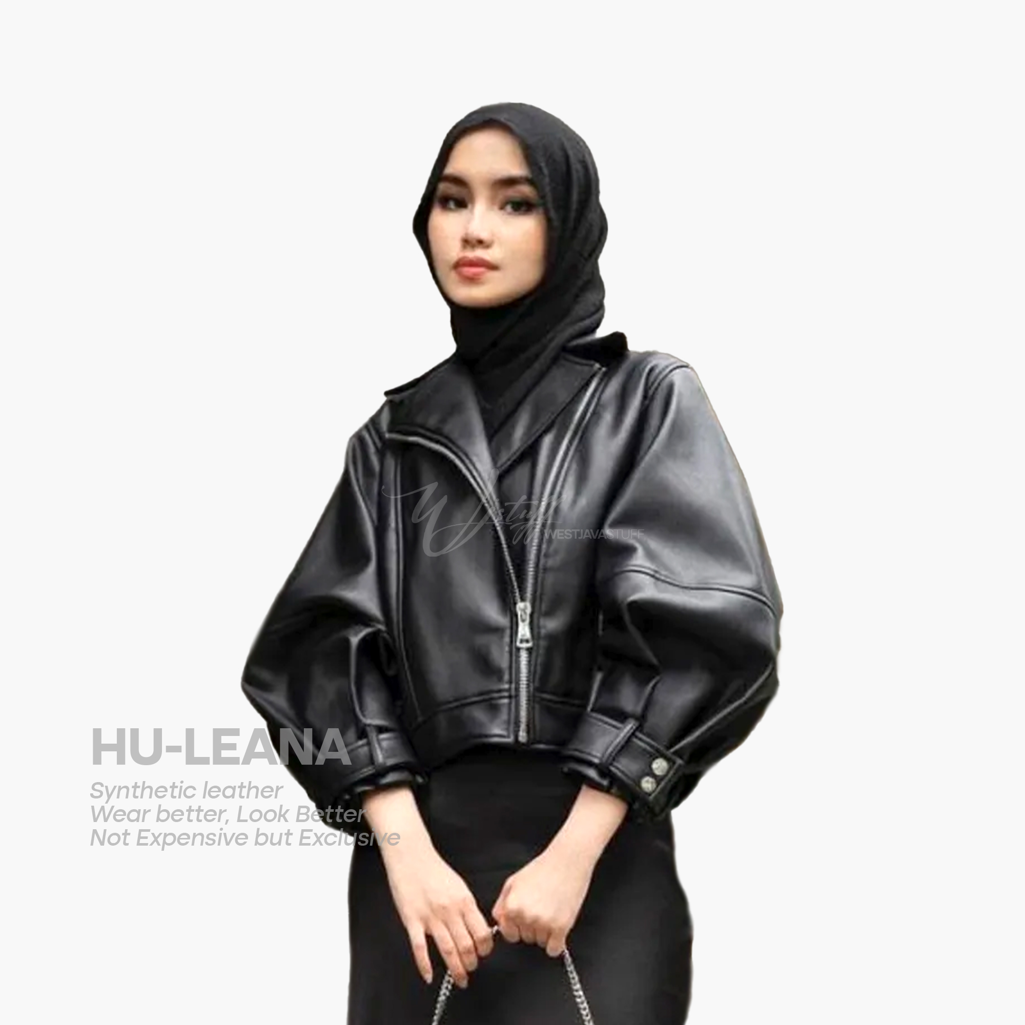 Jaket Kulit Wanita Modern