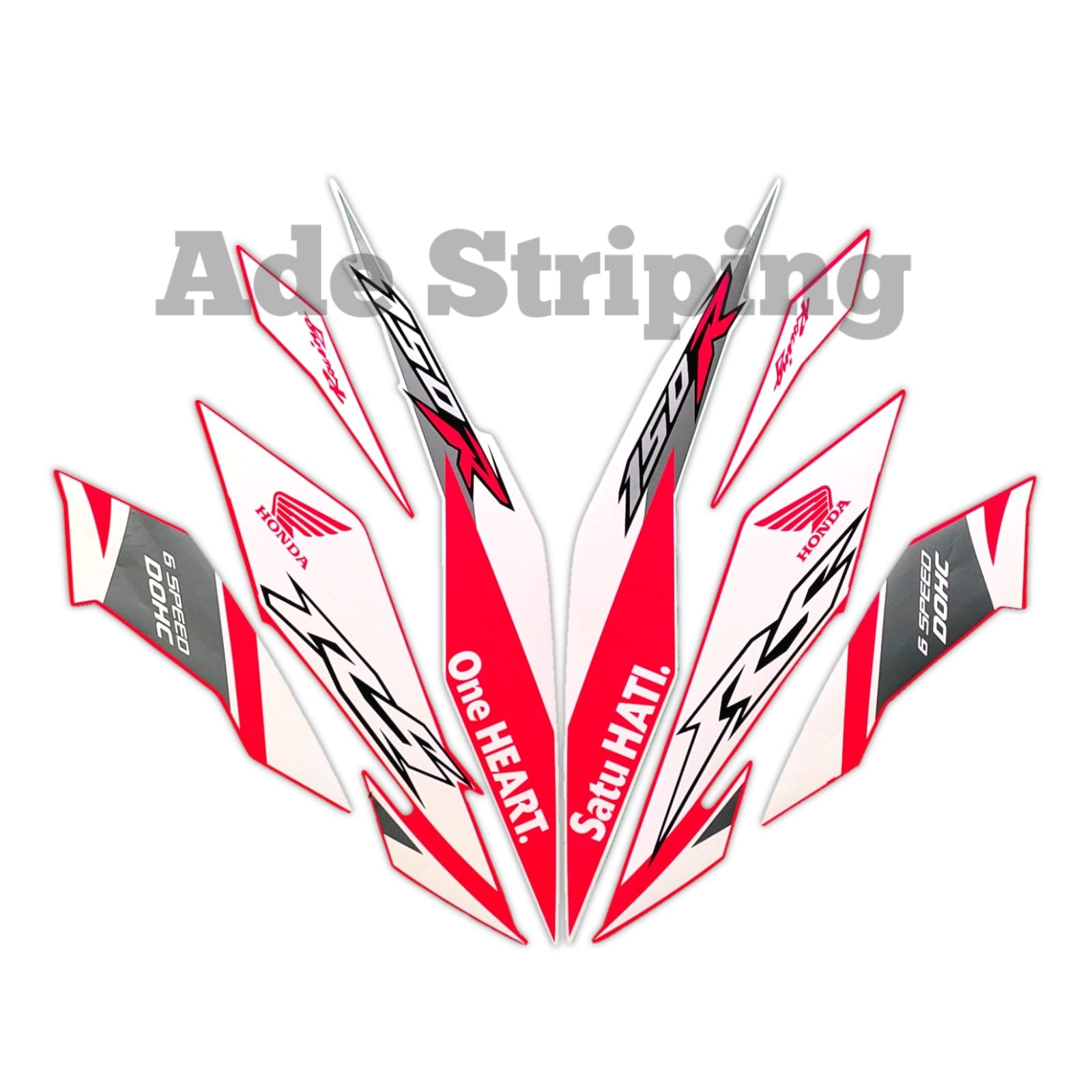 Jual Striping Motor Honda Sonic Merah Putih Terbaru - Jan 2025 | Lazada