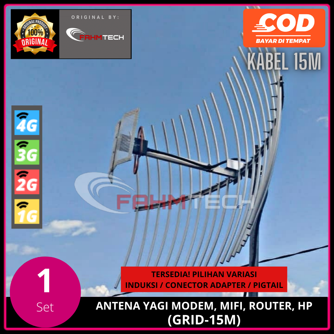 Jual Antena Yagi Grid Modem Terbaru - Nov 2024 | Lazada