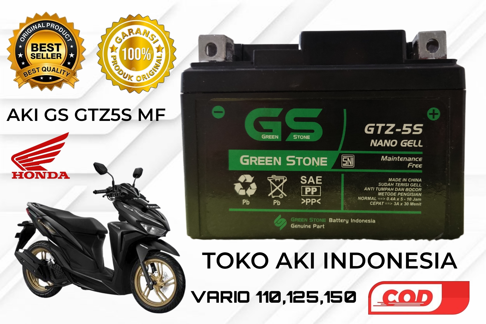 Jual Bahan Untuk Membuat Elemen Aki Motor Terbaru - Sep 2024 | Lazada.co.id