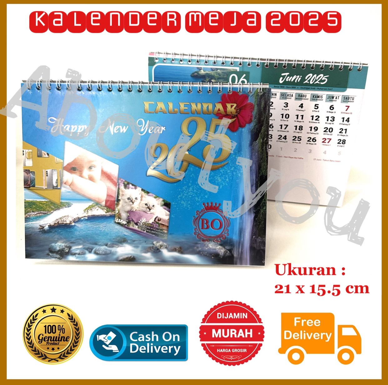 Jual Kalender 2024 Lengkap Jumbokalender Harian Terbaru - Sep 2024 ...