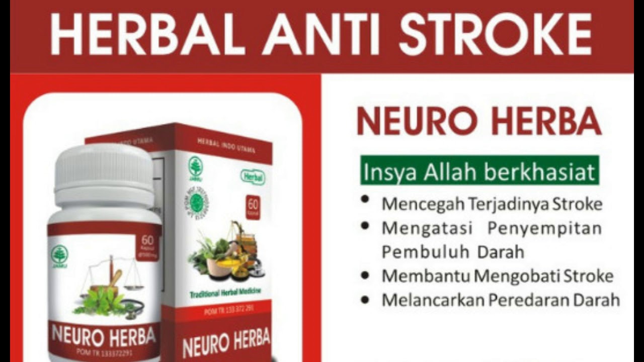 Jual Asli 100% Original- NEURO HERBA - Obat Stroke - Penyakit Jantung ...