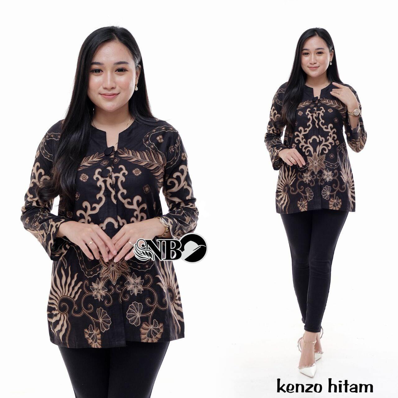 Gambar Baju Batik Wanita Gemuk