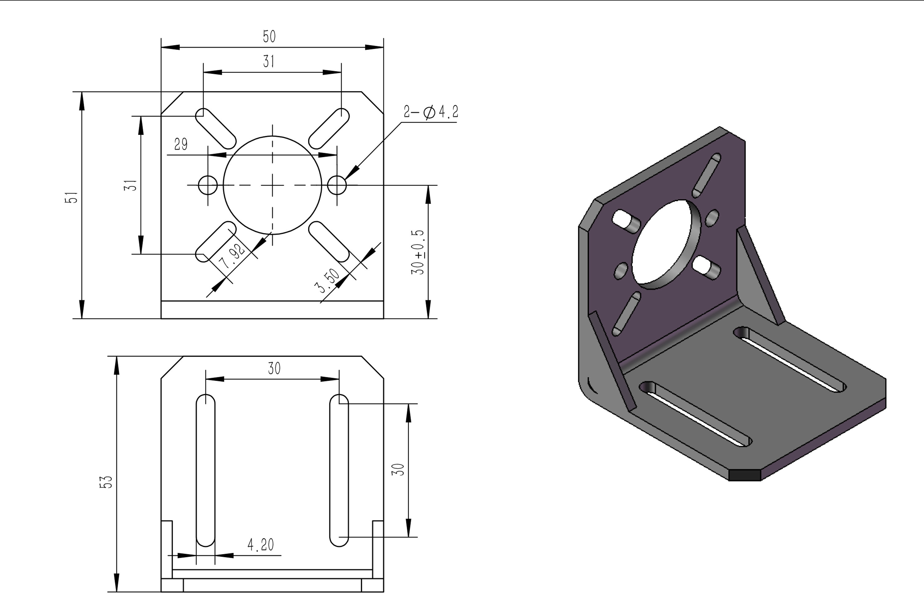 Nema 17 Stepper Motor Mounting Size - Infoupdate.org