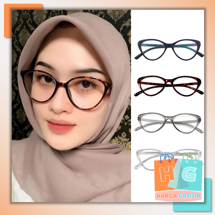 Jual Frame Kacamata Cewek Midel Cat Terbaru - Sep 2024 | Lazada.co.id