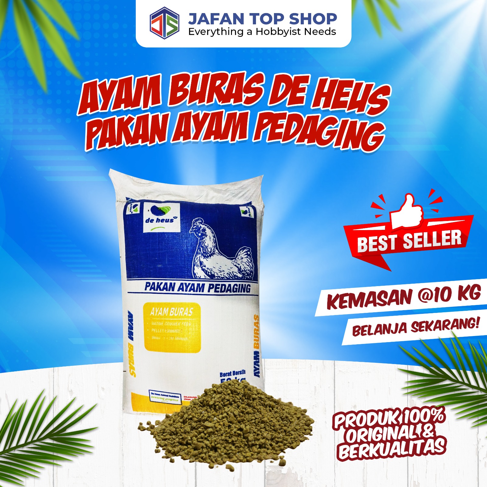 Jual Pakan Ayam Hiprovit 594 1 Dus Terbaru - Dec 2024 | Lazada.co.id