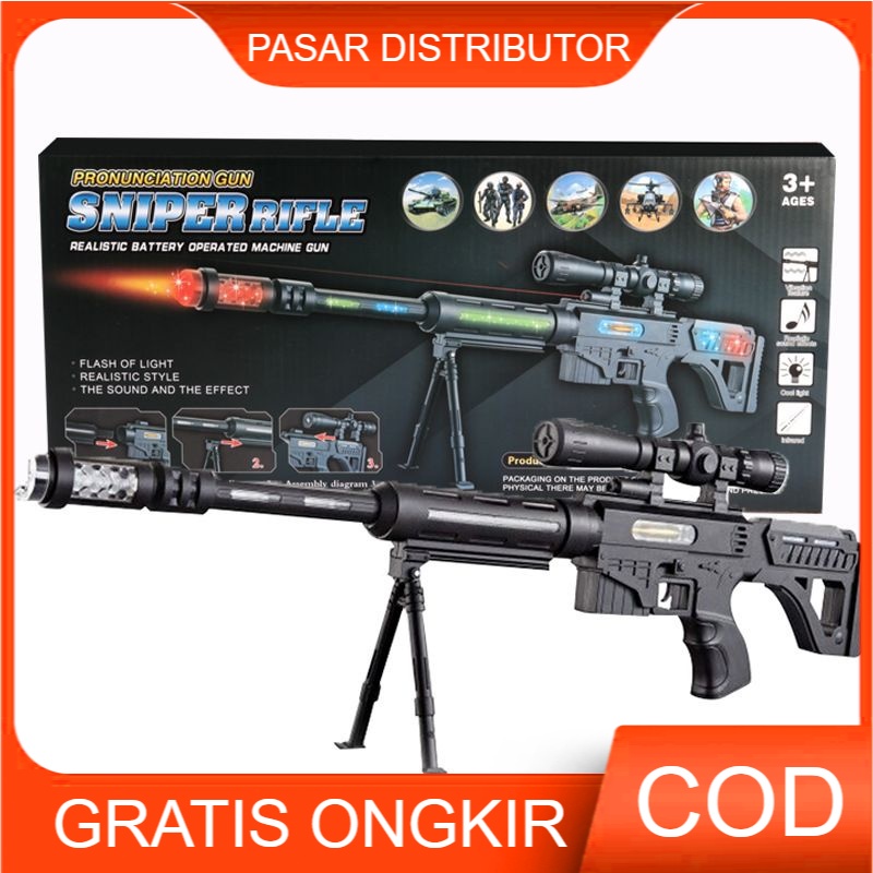 Jual Mainan Pistol Kokang Sniper Terbaru - Jul 2024 | Lazada.co.id