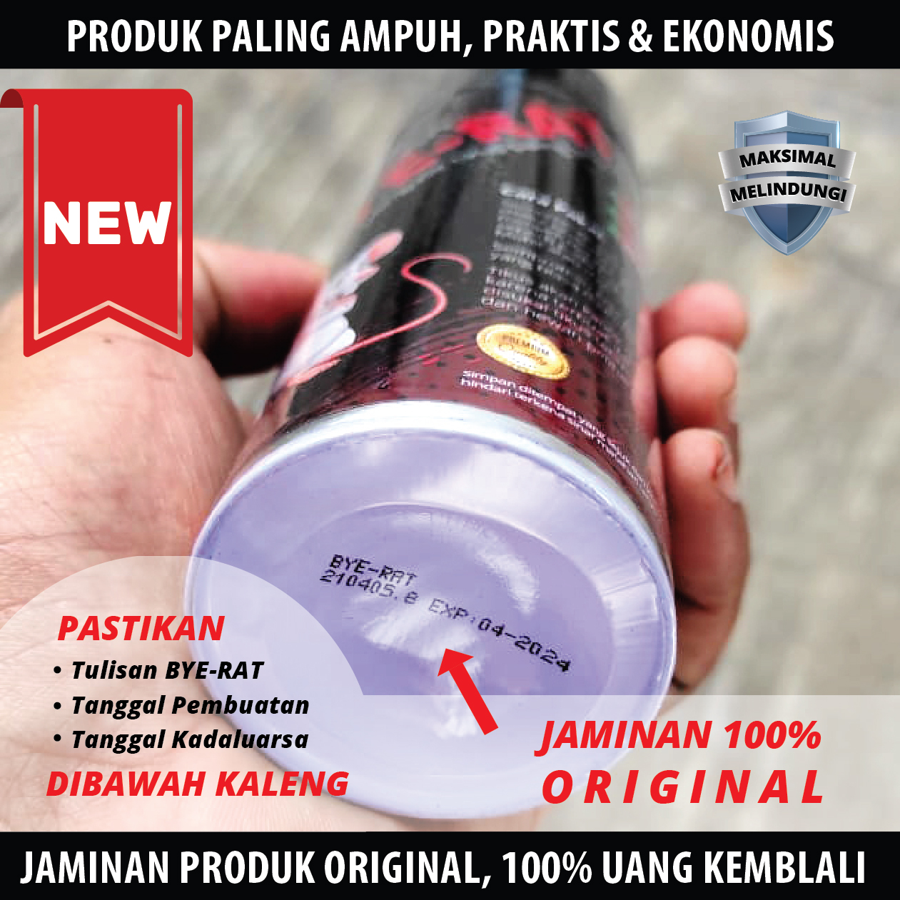 Jual (FREE MASKER KN95) RACUN CAIRAN PENGUSIR TIKUS ANTI TIKUS SEMPROT ...