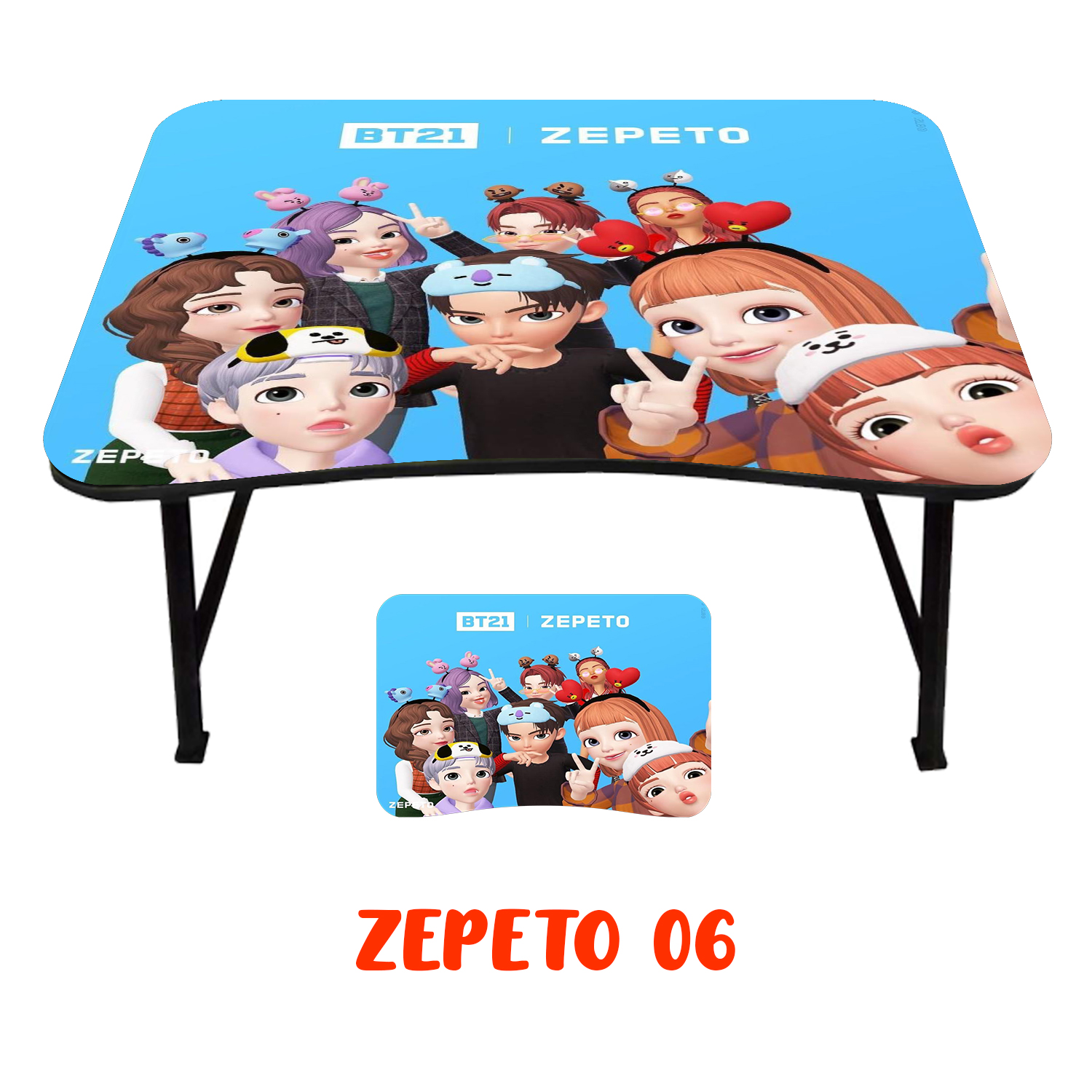 Jual MEJA BELAJAR LIPAT KARAKTER BTS BT21 ZEPETO TINYTAN SQUID GAME ...
