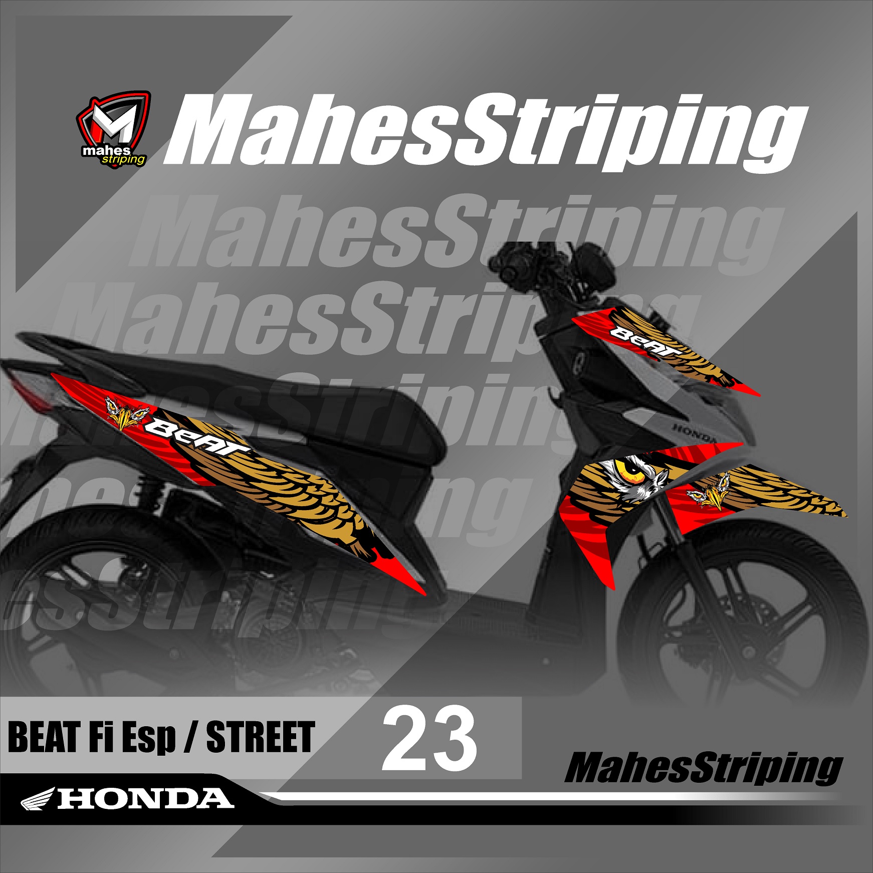 Jual Striping Beat Street Polos Terbaru - Jun 2024 | Lazada