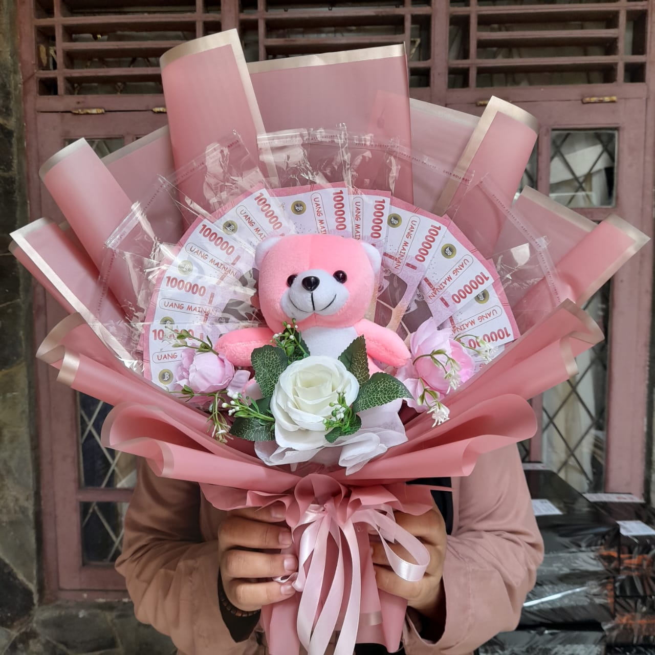 Buket Boneka Wedding