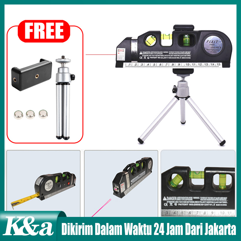 Jual Alat Tukang Bangunan Leveling Laser Segitiga Otomatis Terbaru ...