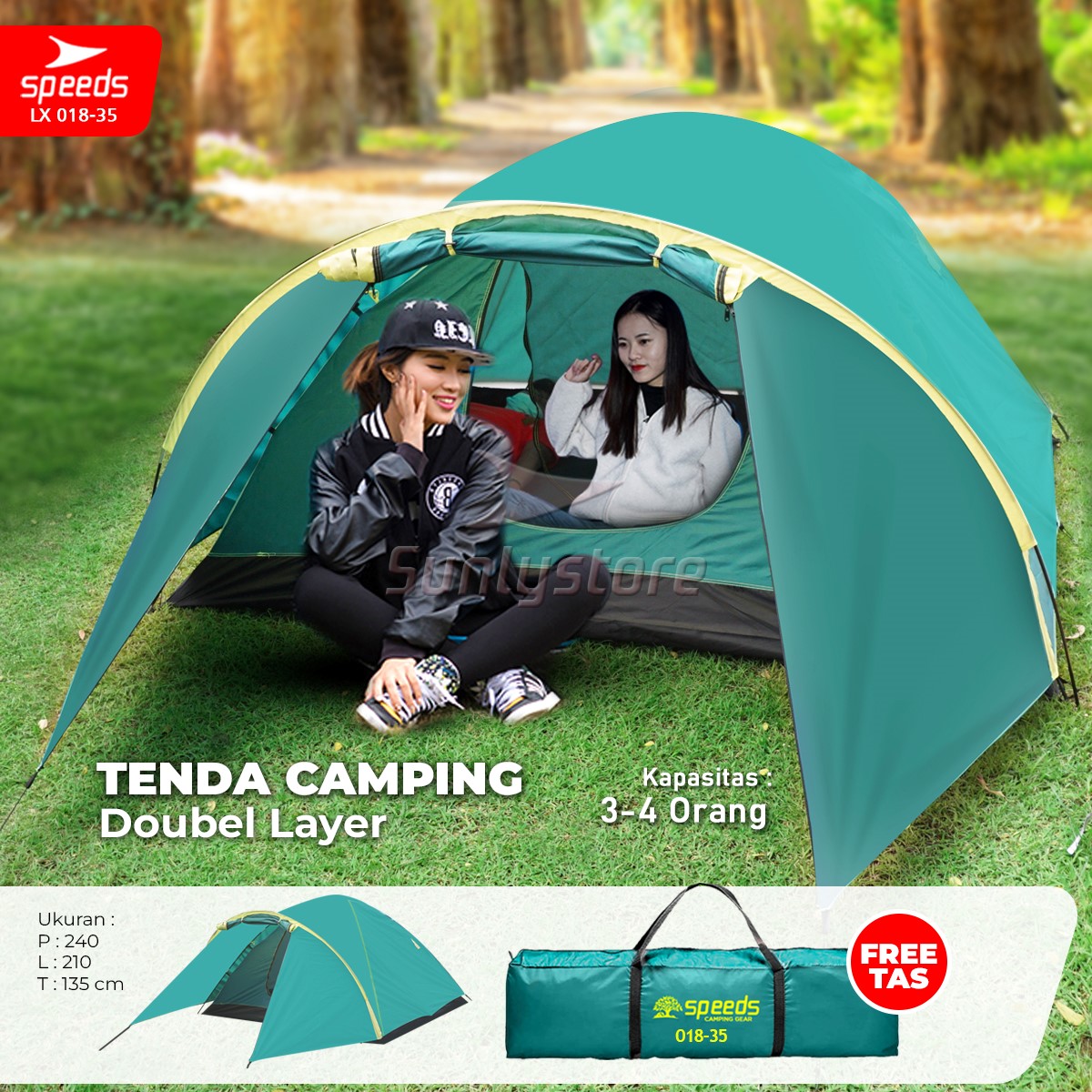 Jual Tenda Camping Rakit Manual Terbaru - Sep 2024 | Lazada.co.id
