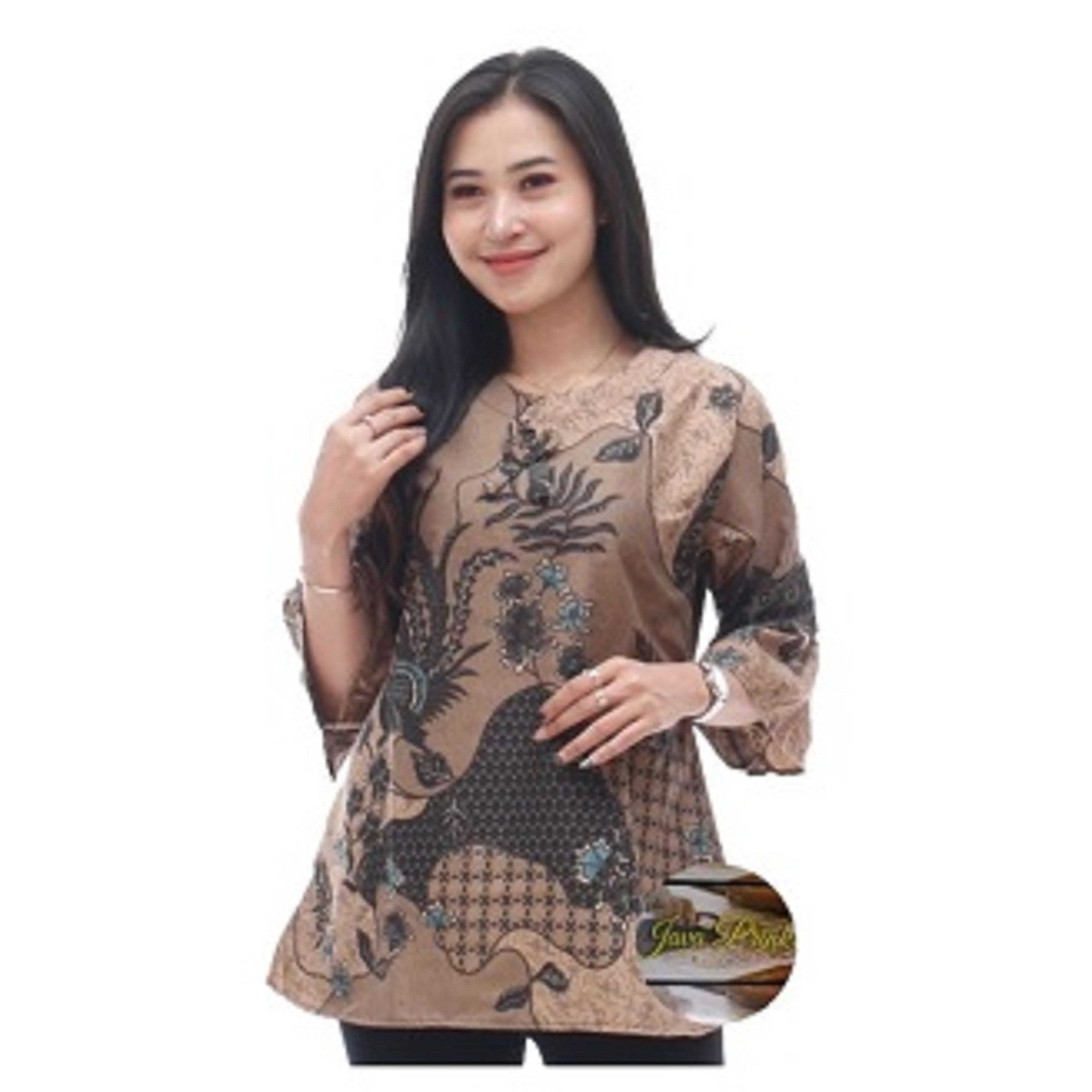 Gambar Baju Batik Wanita Gemuk
