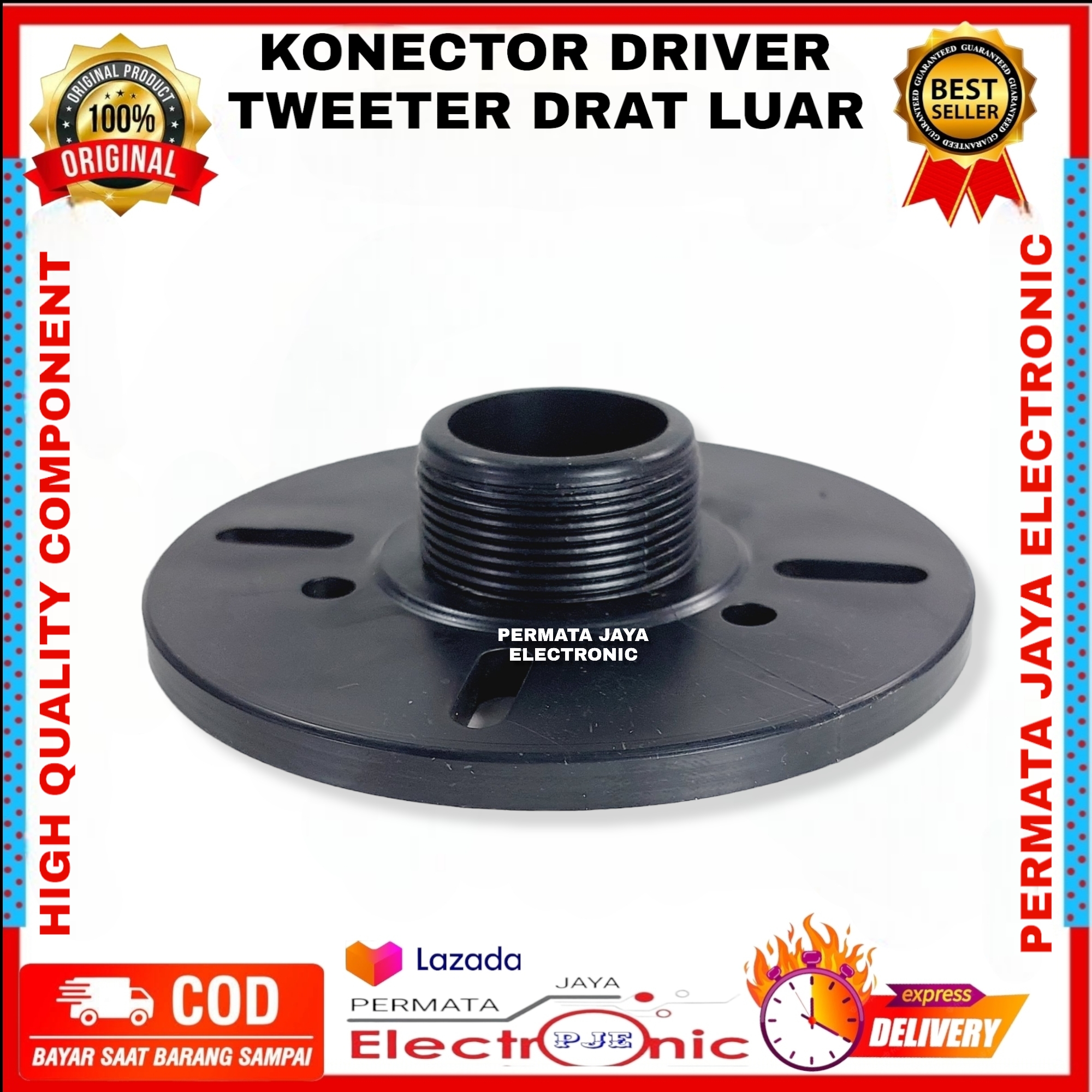 Jual Konektor Horn Tweeter Connector Sambungan Horn Tweeter Plastik ...