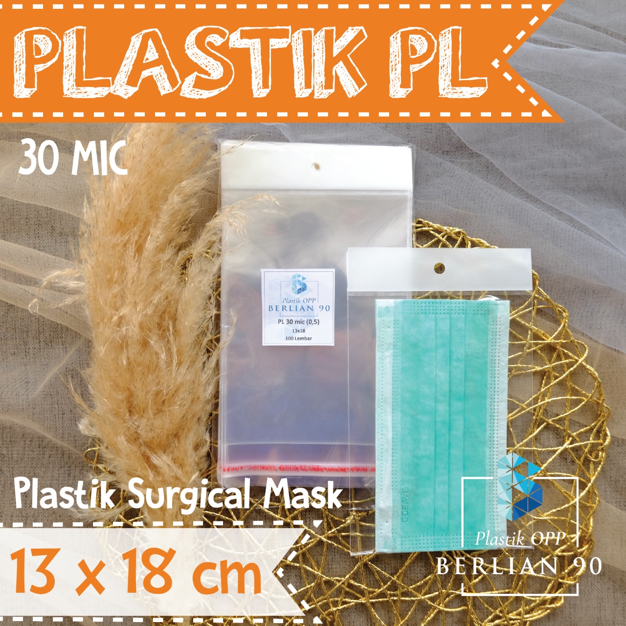 Jual Plastik Display 15x18 Cm 30 Mic Isi 100 Lembar Plastik Perlize ...