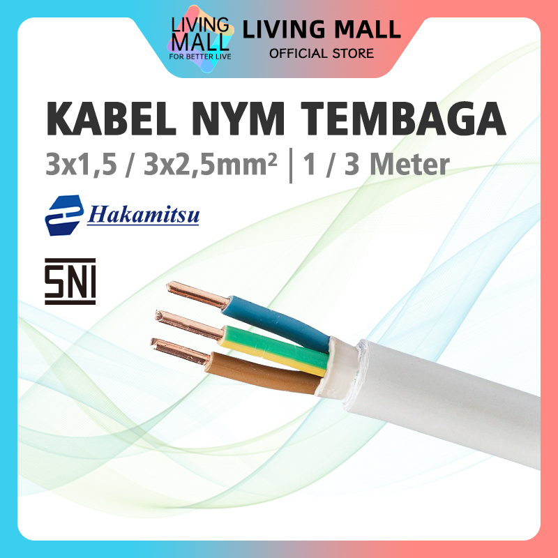 Jual Kabel Listrik Standard Pln Isi 3 Terbaru - Sep 2024 | Lazada.co.id