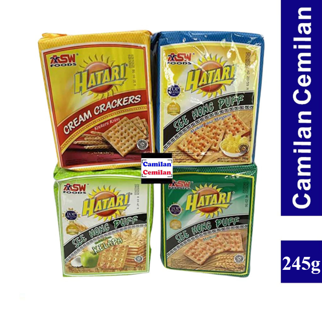 Jual Hatari See Hong Puff Margarin 245gr Makanan Ringan Jajanan Anak ...
