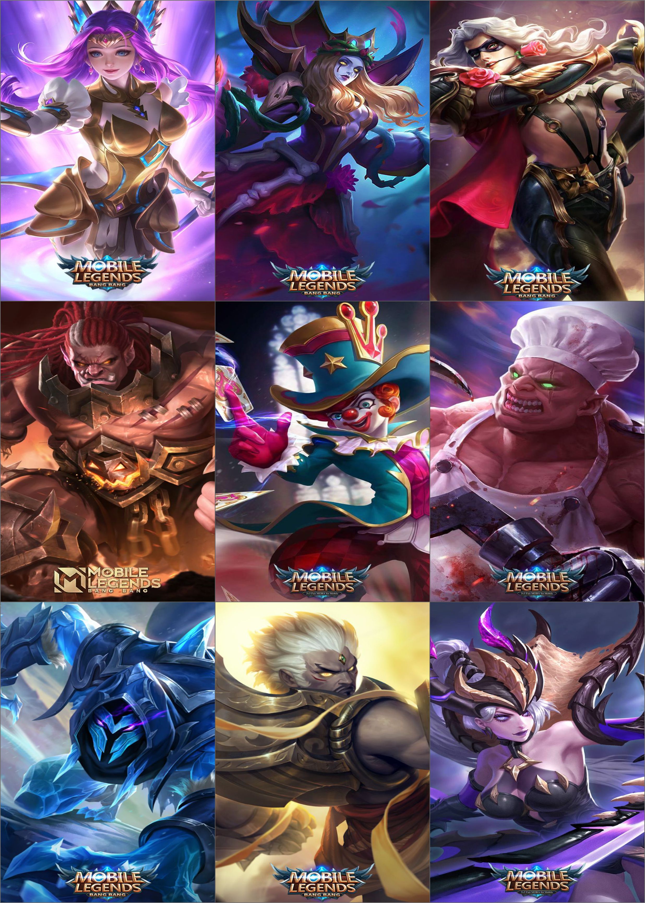 Promo Poster Dinding MOBA POSTER MOBILE LEGEND Poster Kamar Cowok ...