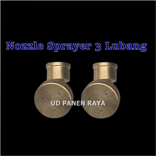 Jual Nosel Spuyer Nozzle sprayer lubang 3 Alat Pucuk Semprotan di ...
