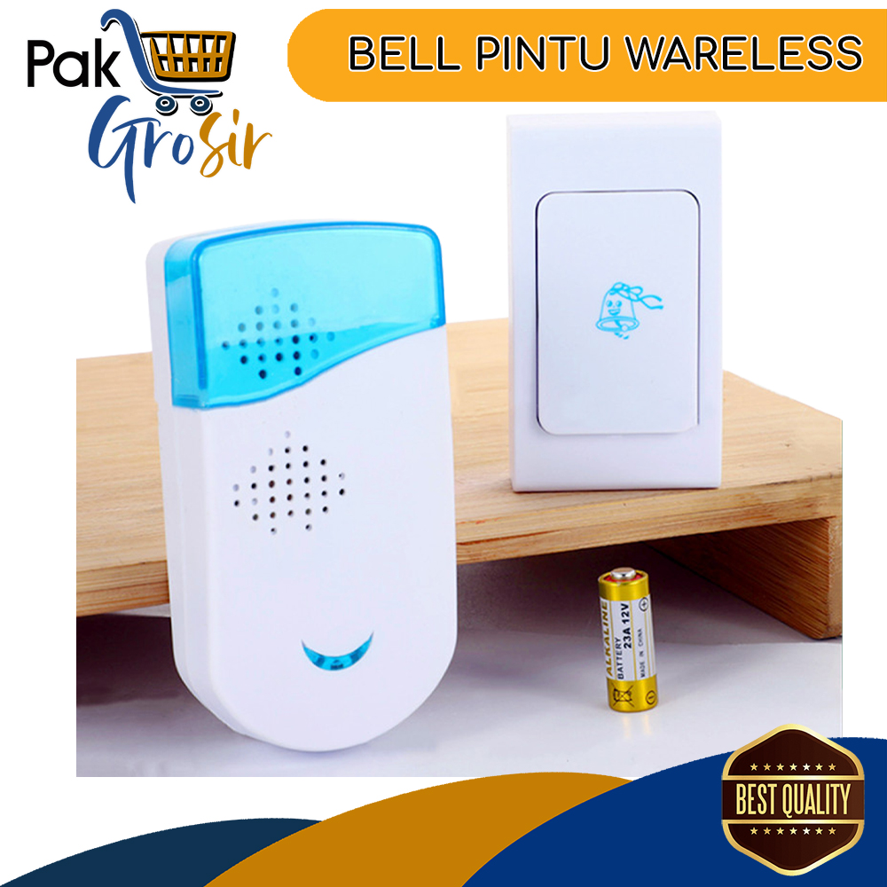 Jual Bel Pintu Rumah Wireless Door Bell Tanpa Kabel Ac Listrik 1 Tombol Https: S Lazada Co Id S ...