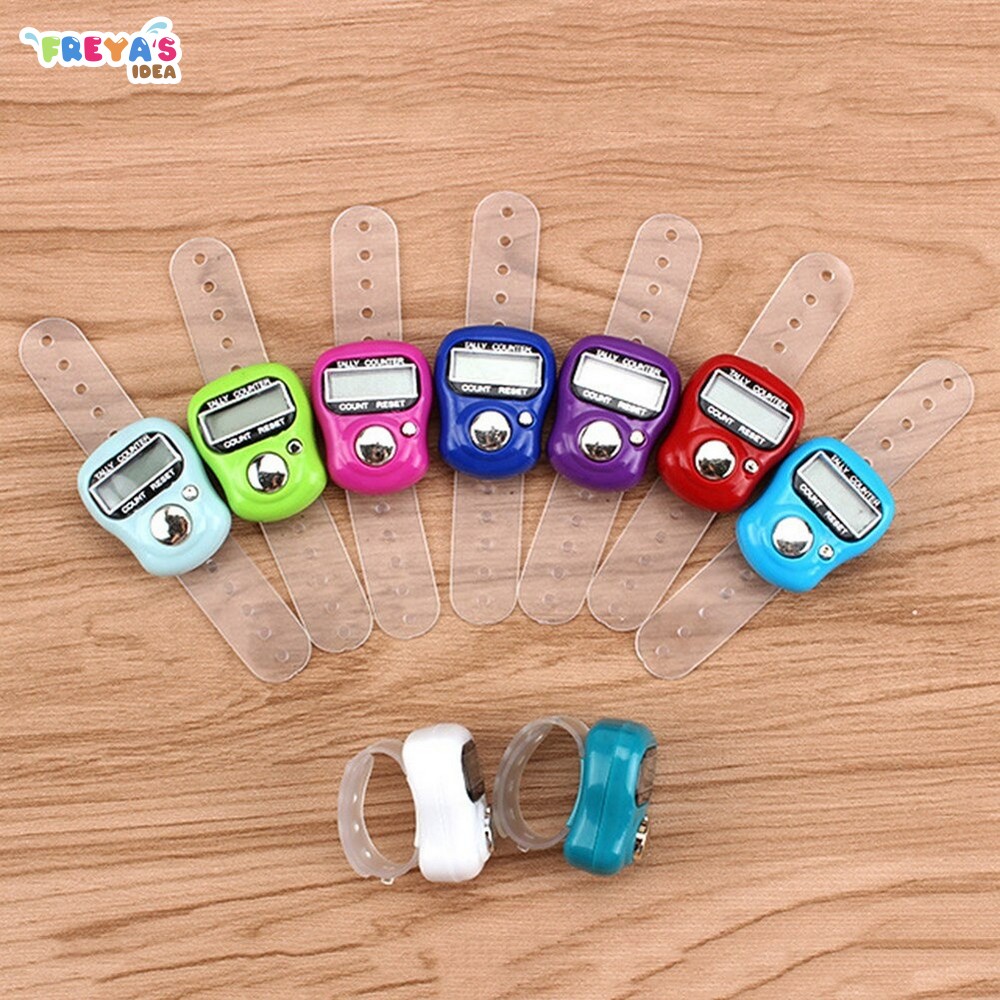 Jual Alat Hitung Digital Led Tasbih Jari Counter Tally Tasbeh Ibadah ...