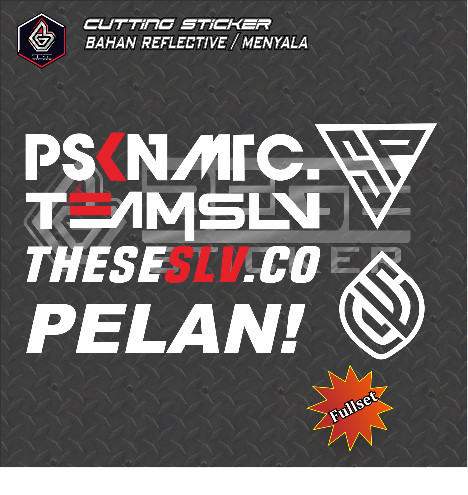 Jual Stiker Teamslv Dan Logo Terbaru - Jul 2024 | Lazada.co.id