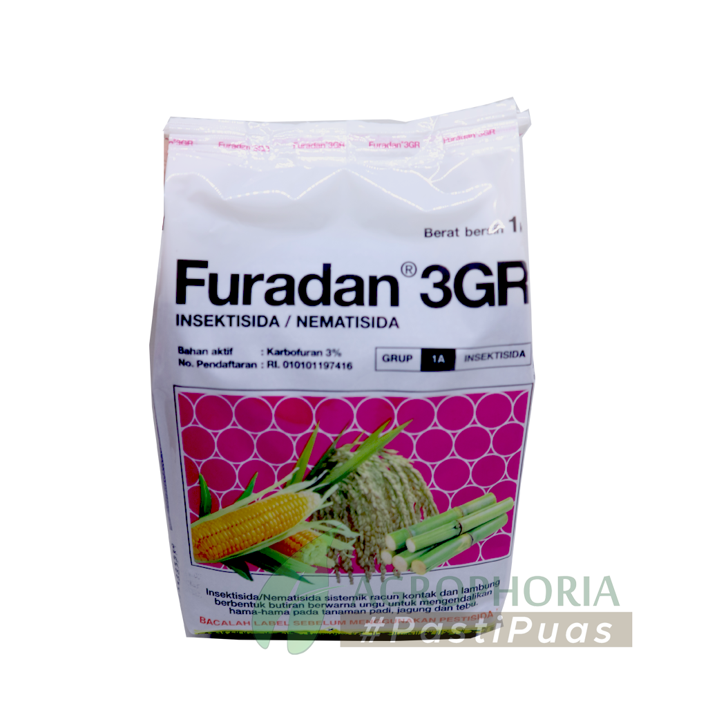 Jual Furadan 3gr 1kg Insektisida Nematisida Pengendali Hama Tanaman ...