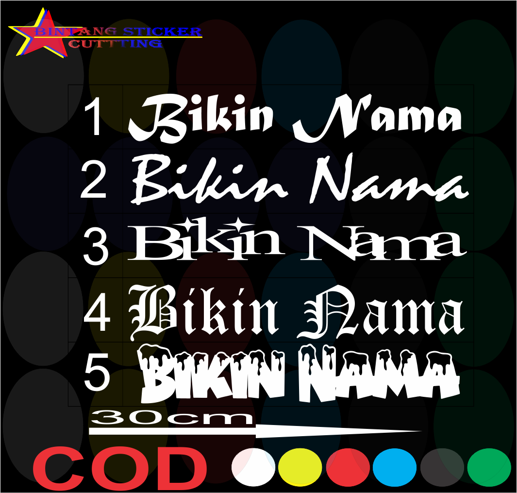 Jual Stiker Tulisan Keren Di Kaca Mobil Terbaru - Oct 2024 | Lazada.co.id
